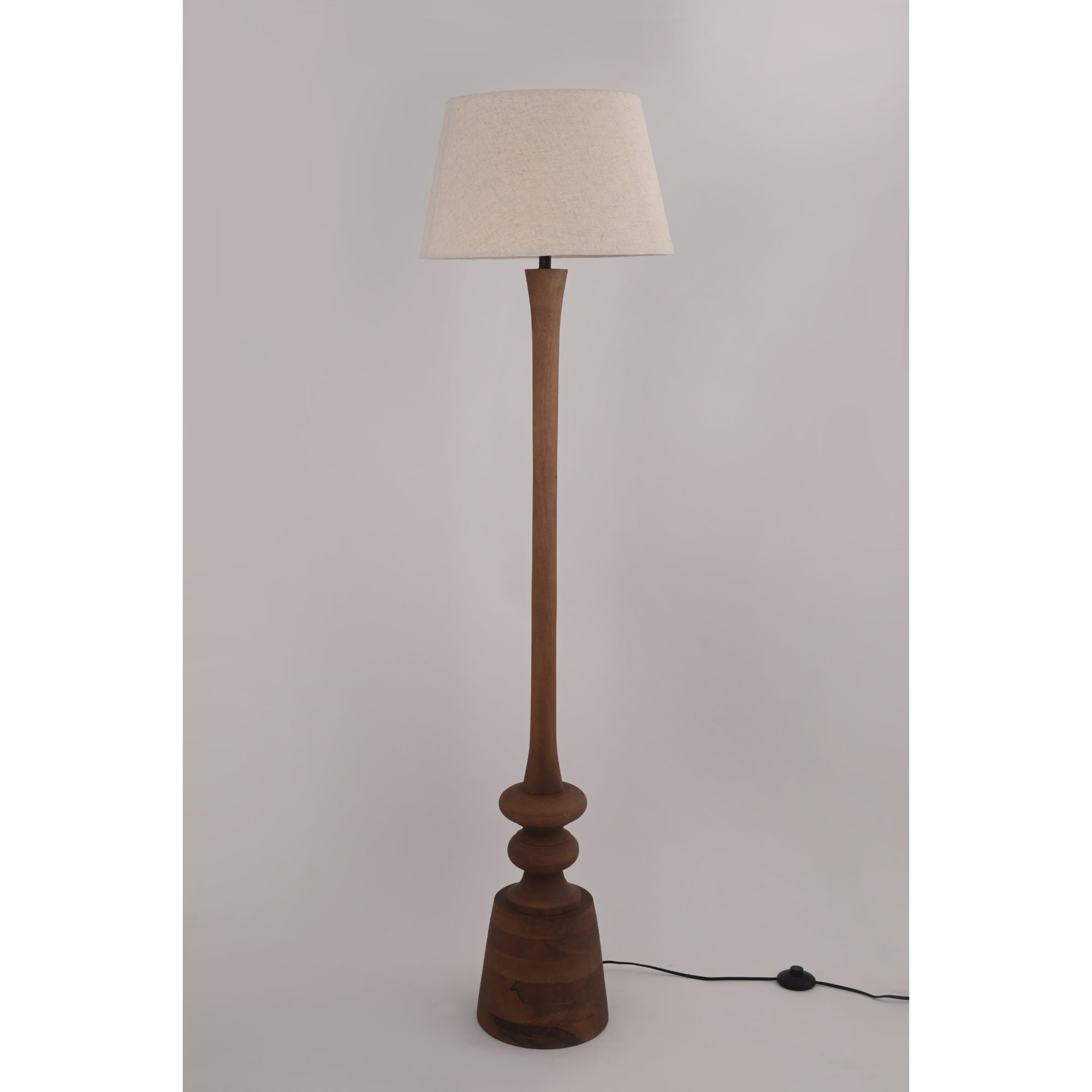 Living Room Floor Lamps | Wooden Floor Lamp | Bay Window